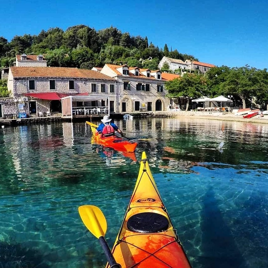 Kayaking Around Lopud Island and the Dubrovnik Area, Croatia: An ...